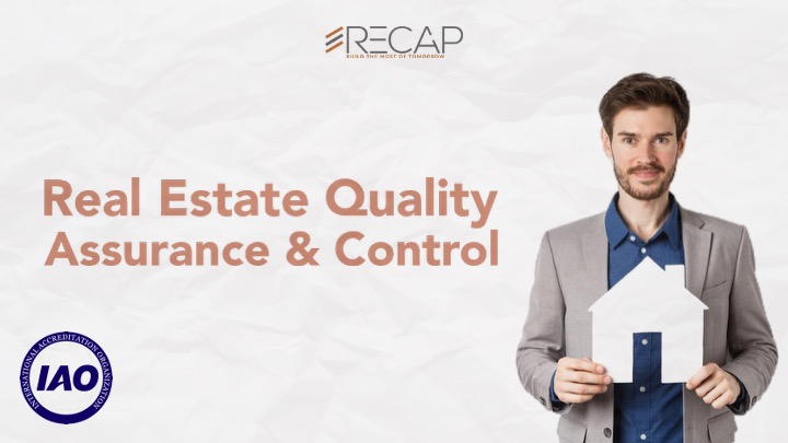 Real Estate Quality Assurance and Control - RECAP